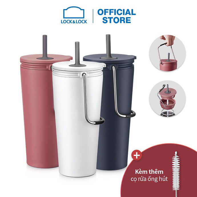 LY GIỮ NHIỆT LOCK&LOCK BUCKET TUMBLER 540ML